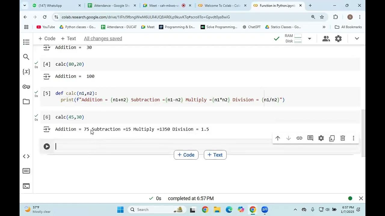 Function in Python(Part-1) - YouTube