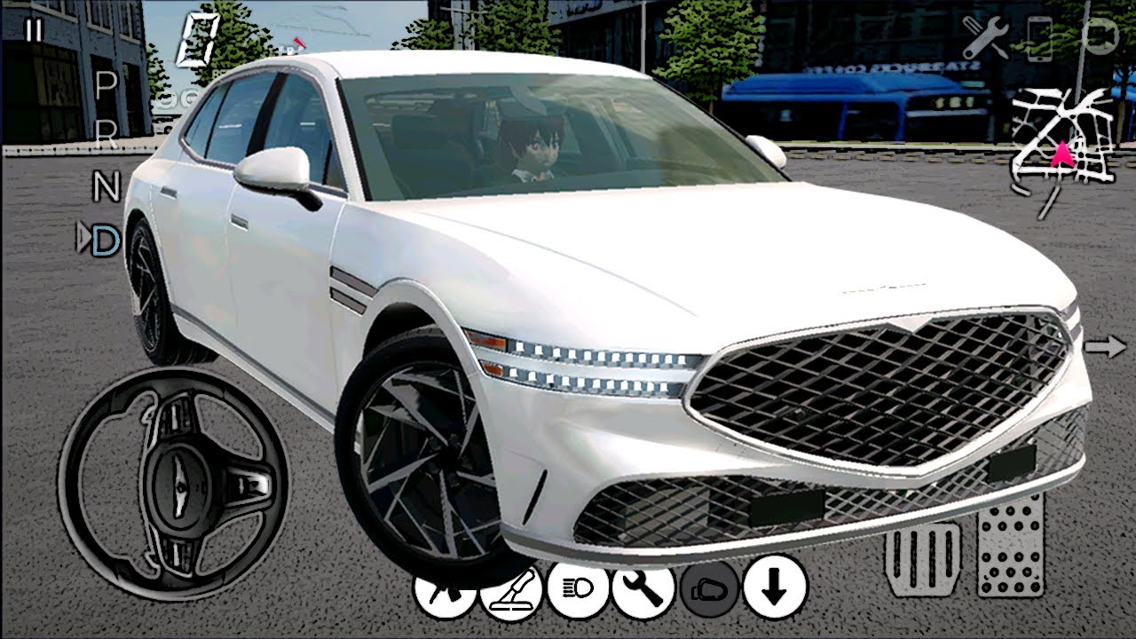 [모바일게임] 3D운전게임 대형 업데이트!!! 강남 + G90!!!!!!!!!!!!!!!!!!! - YouTube