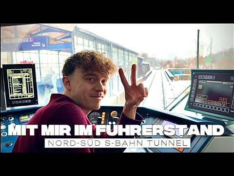 Mit mir im Führerstand l Durch den Berliner S-Bahn Tunnel 🚇😱 l 4K 