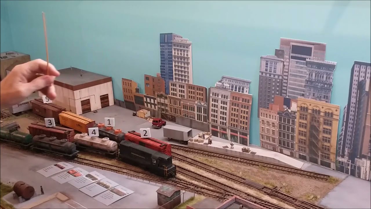 Inglenook Sidings Switching Puzzle (13) - YouTube