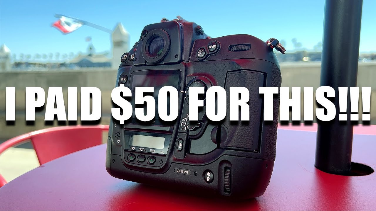 I Paid $50 Bucks for this Nikon Pro Camera! Check this out - YouTube