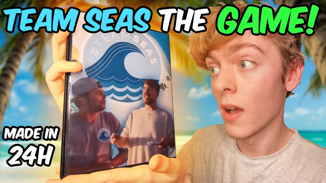 I made TEAM SEAS the GAME in 24h #TeamSeas - YouTube