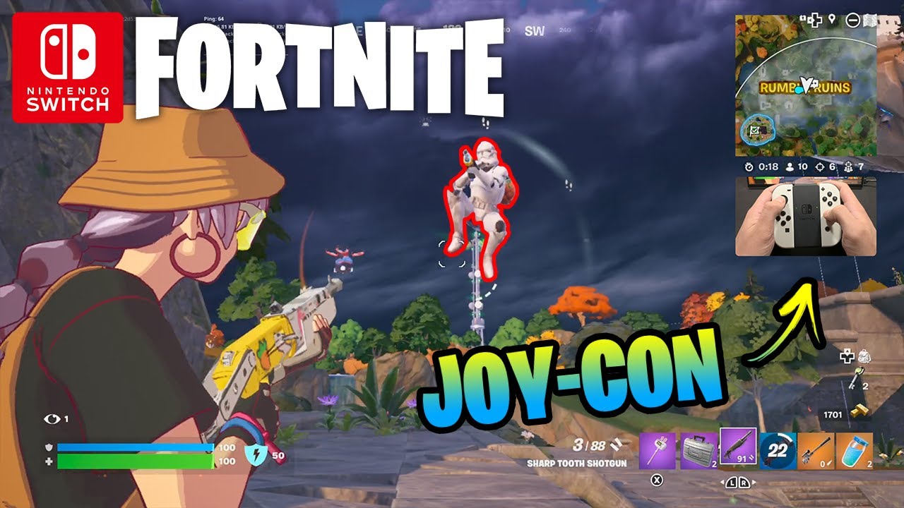 INCREDIBLE Nintendo Switch PLAYER | Fortnite Gameplay on Nintendo ...