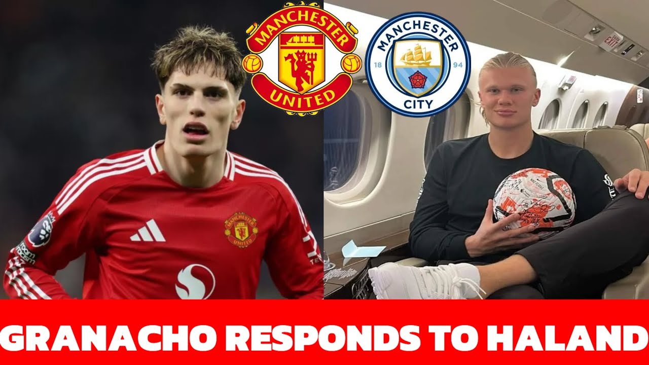 ALEJANDRO GARNACHO MAKES UNCONVENTIONAL MANCHESTER UNITED MOVE AS HE ...
