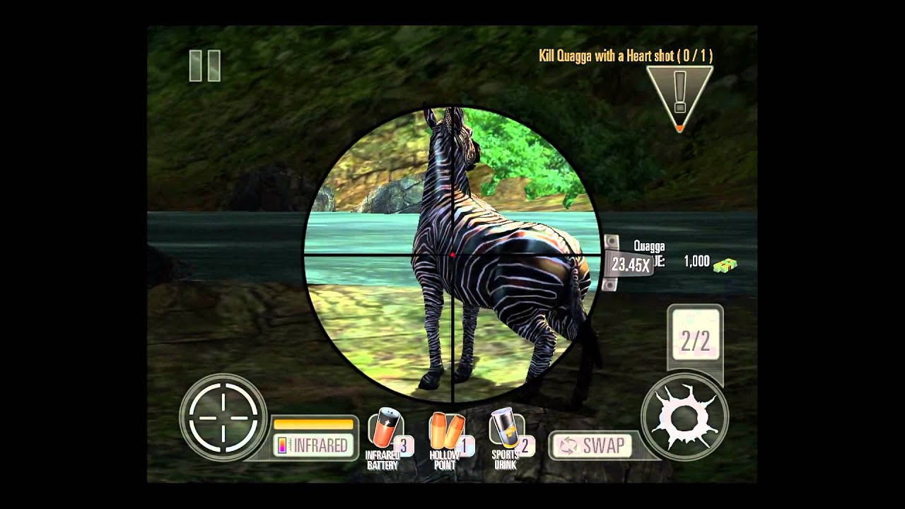 Deer Hunter 2014 - Region 9 - Quagga Trophy Hunt - YouTube
