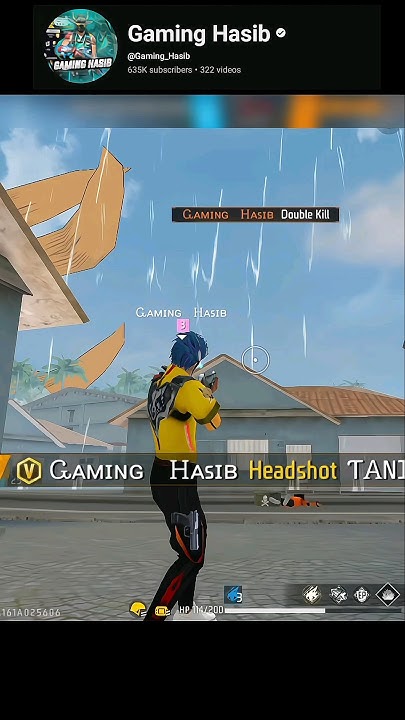 When Gaming Hasib is in my match! ff cs rank master gameplay - YouTube