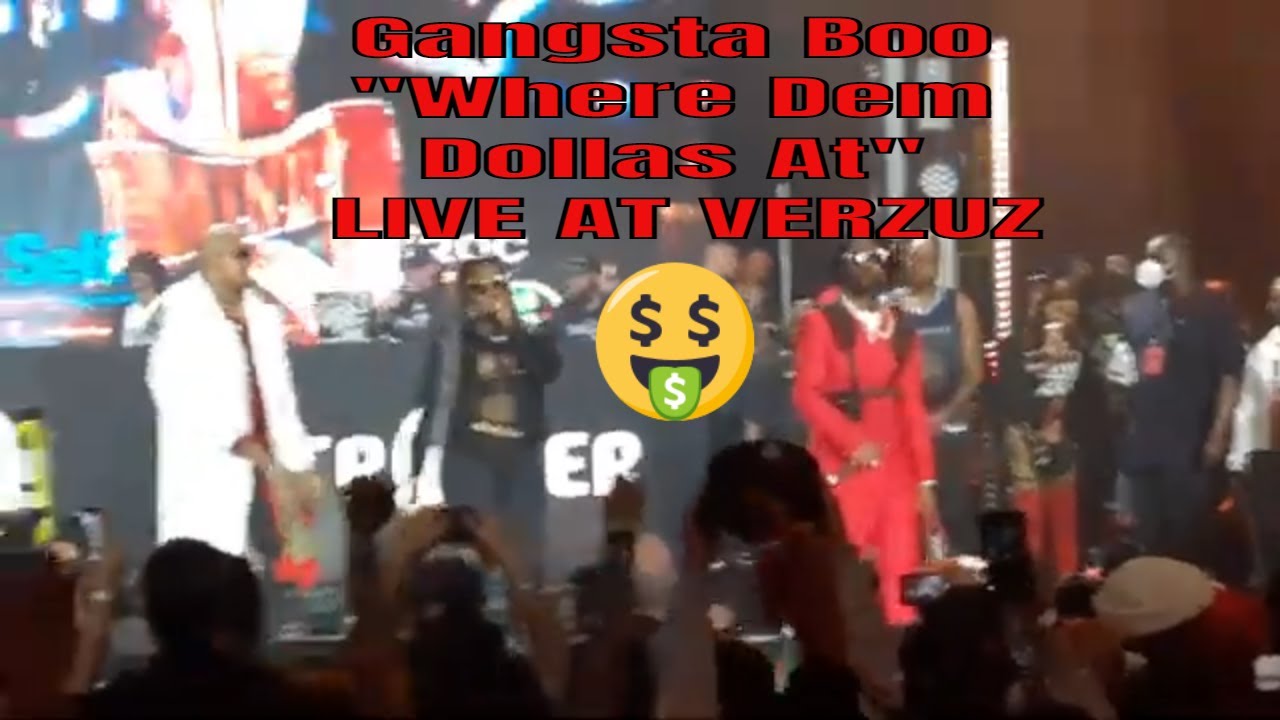 R.I.P. Gangsta Boo "Where Dem Dollas At?" - LIVE AT #VERZUZ #gangstaboo ...