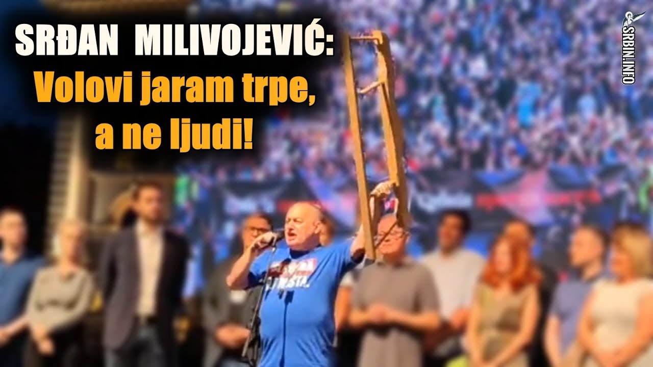 Skupština - Srđan Milivojević rasturio Vučića i njegove botove: Doneo ...
