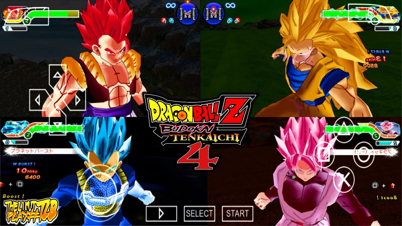 🤩INCRÍVEL!! PROJETO DBZ TENKAICHI 4 TAG TEAM HQ EDITION - ISO DBZ ...