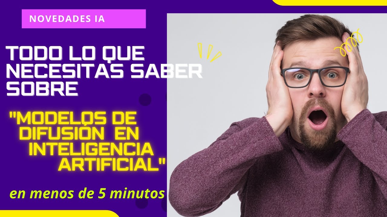 Qué son los modelos de difusión en inteligencia artificial - YouTube