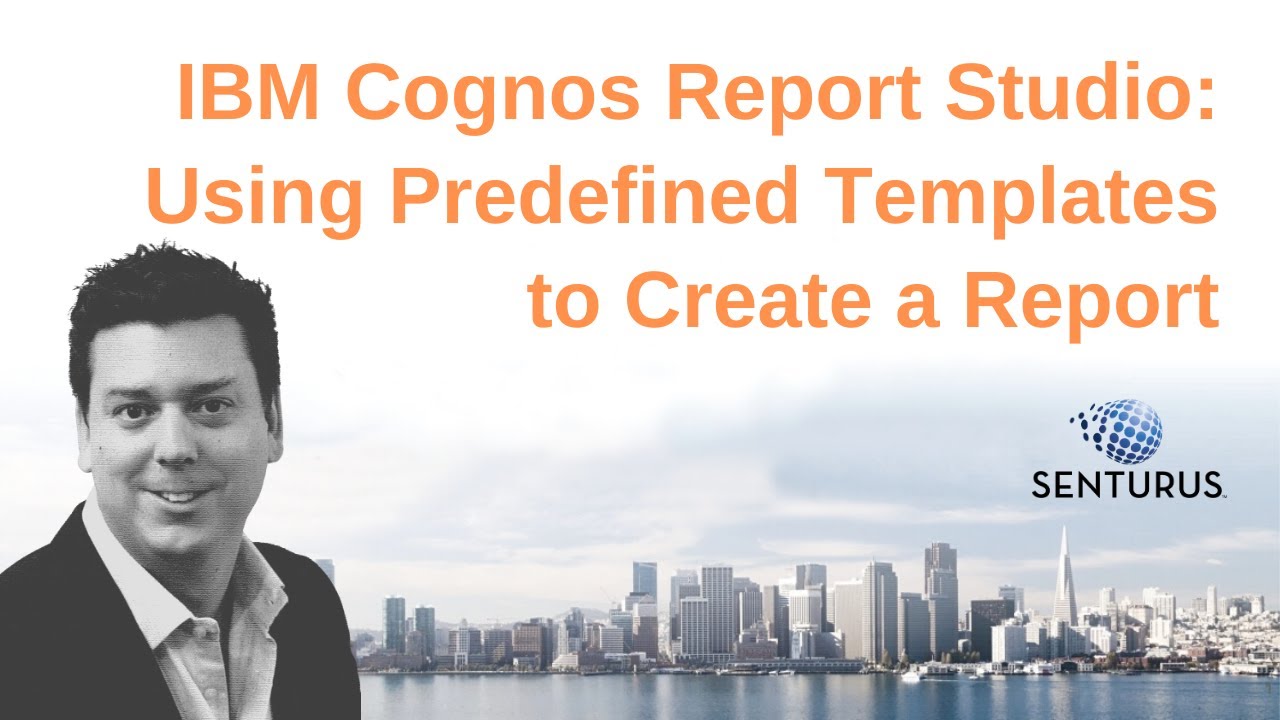 Cognos Report Studio: Templates for Reports - YouTube
