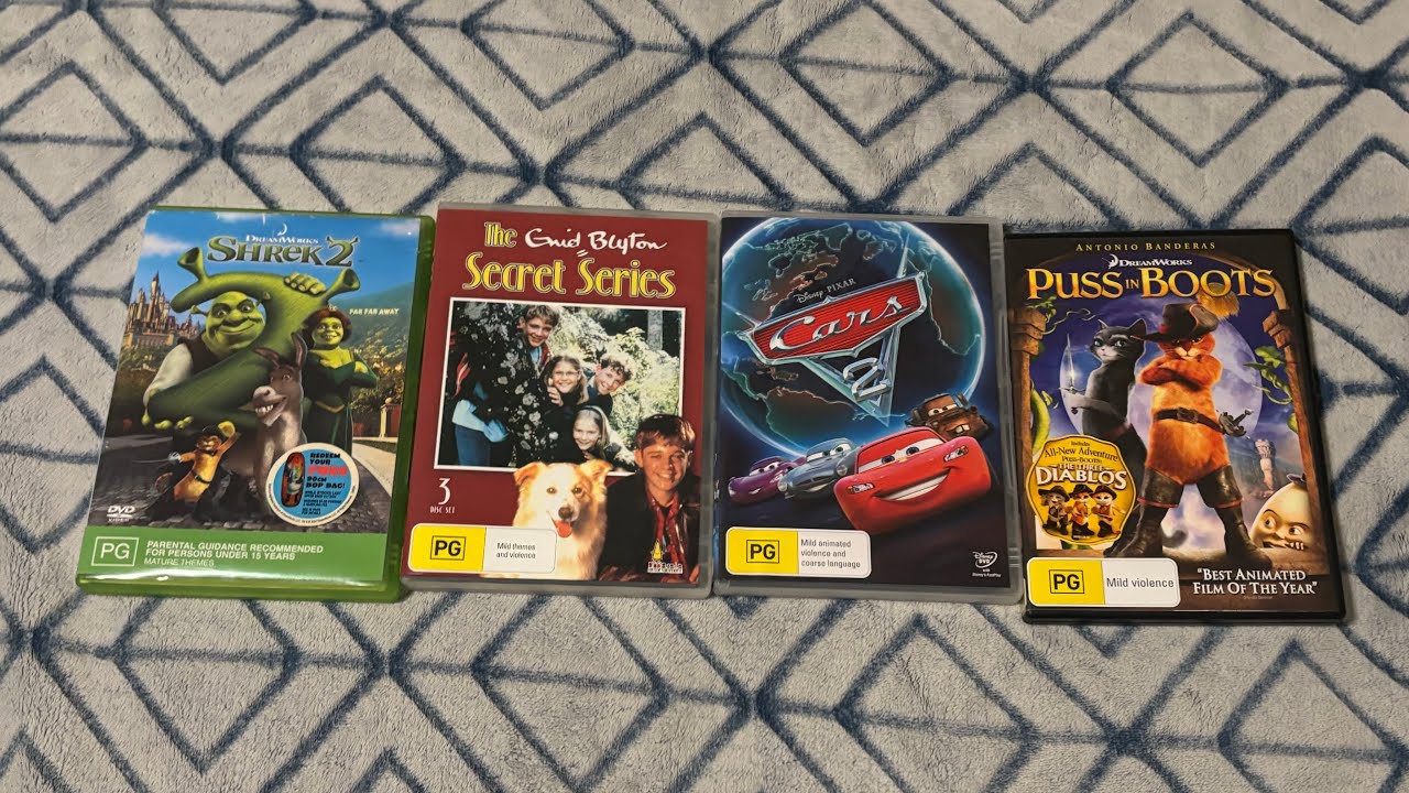 My Rated PG Australian DVD Collection November 2025 Edition - YouTube