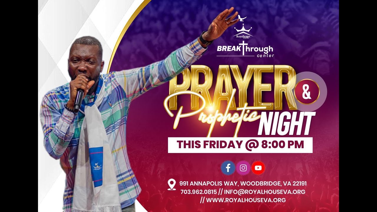 Friday Prayer and Prophetic Service || Rev. Geoffrey Tutu || 03.14.2025 ...