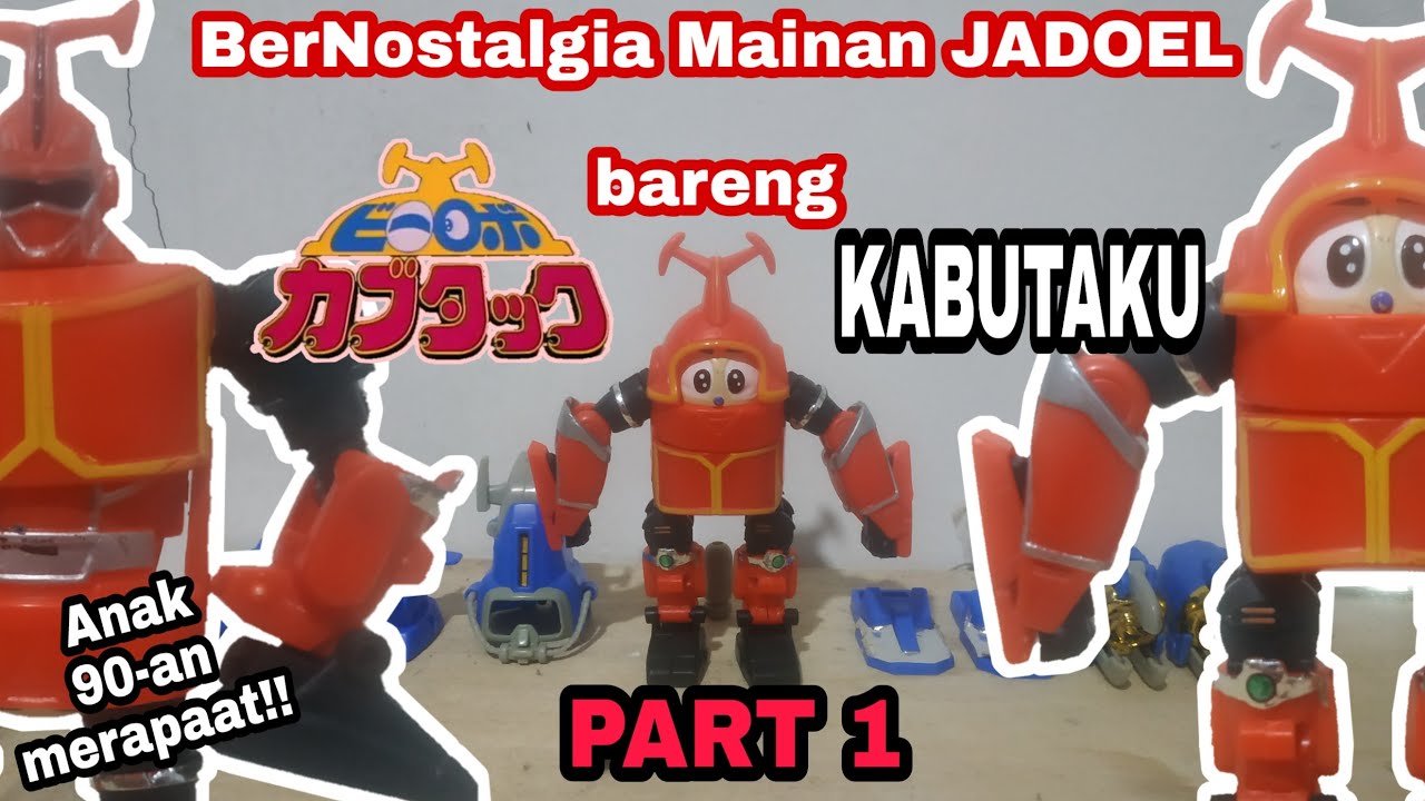 Review Mainan Robot Jadul tahun 90-an - B-Robo KABUTAKU - Part1 - YouTube