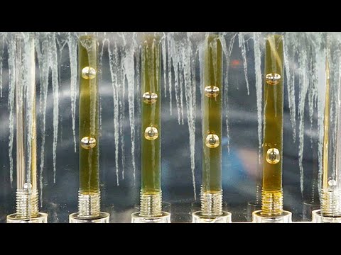 20°C ve -25°C'de 10W30, 10W40, 10W50, 10W60 akış testi