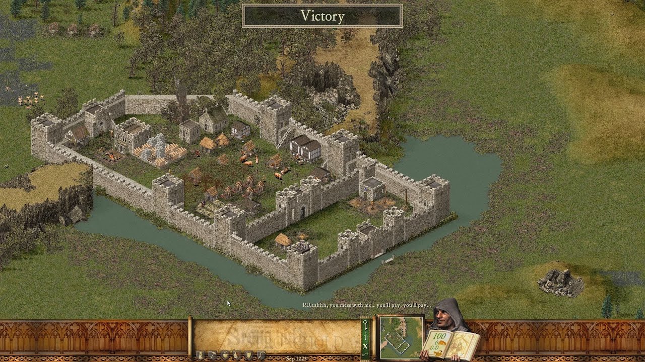 Stronghold HD - Military Campaign 15 - Carving a Path [very hard ...