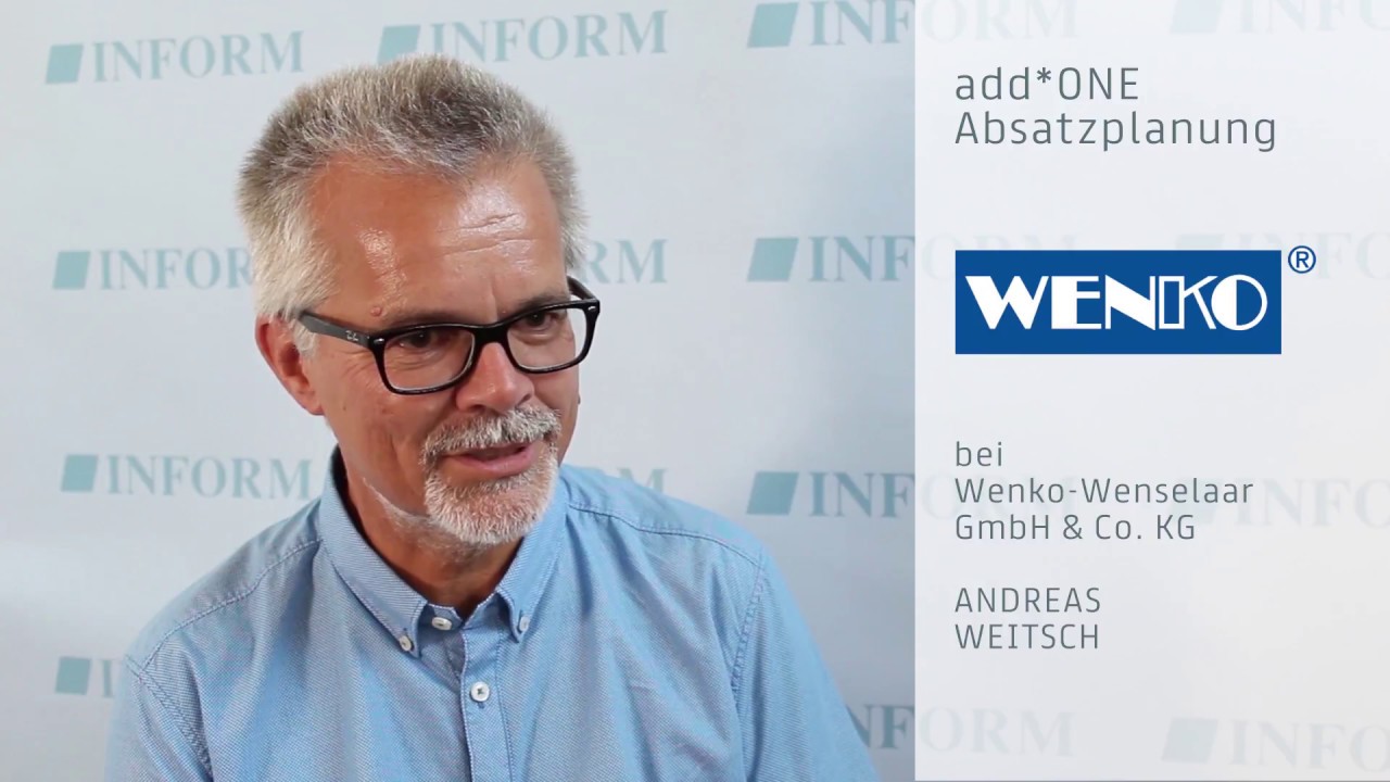 Absatzplanung bei Wenko-Wenselaar - YouTube