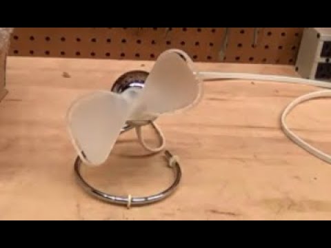 Brookstone 'My Desk Fan' Desk Fan - YouTube
