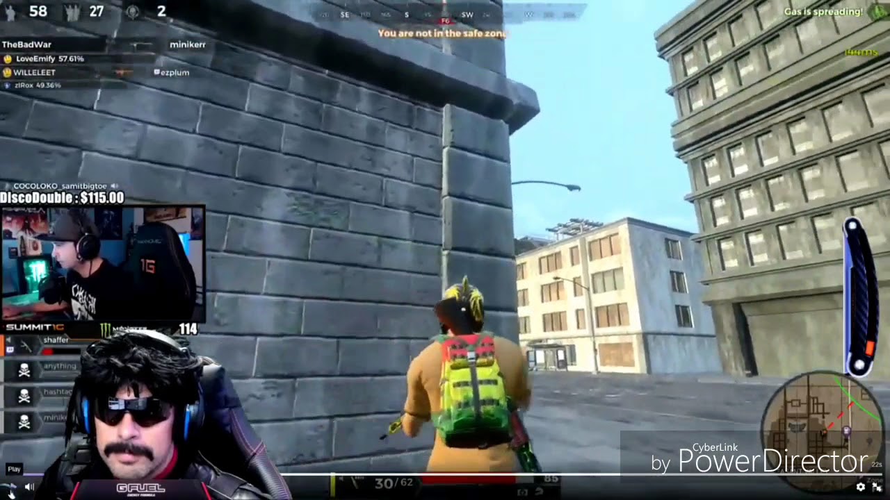 Dr Disrespect - reacts to summit1g rage punch - YouTube