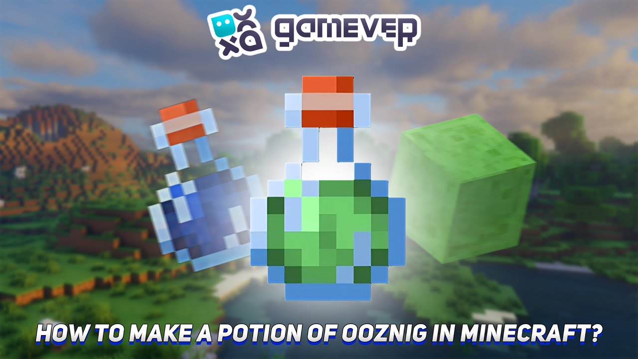 How to Make a Potion of Oozing in Minecraft - YouTube