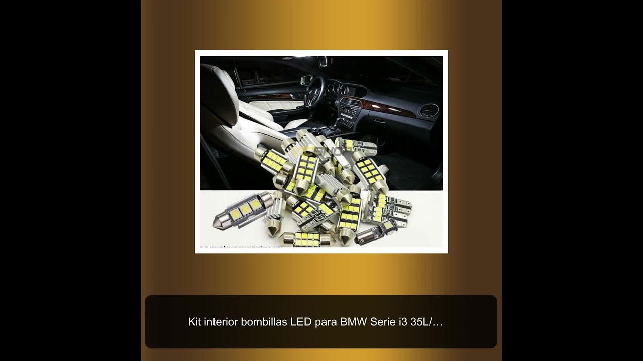 Kit interior bombillas LED para BMW Serie i3 35L/40L BEV G28 (05/2022 ...
