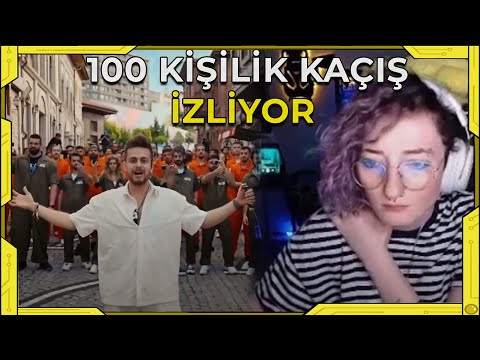 CEREN / Alper Rende - 100 Kişilik Kaçış!!! 100.000TL Büyük Ödül! İZLİYOR ve YORUMLUYOR