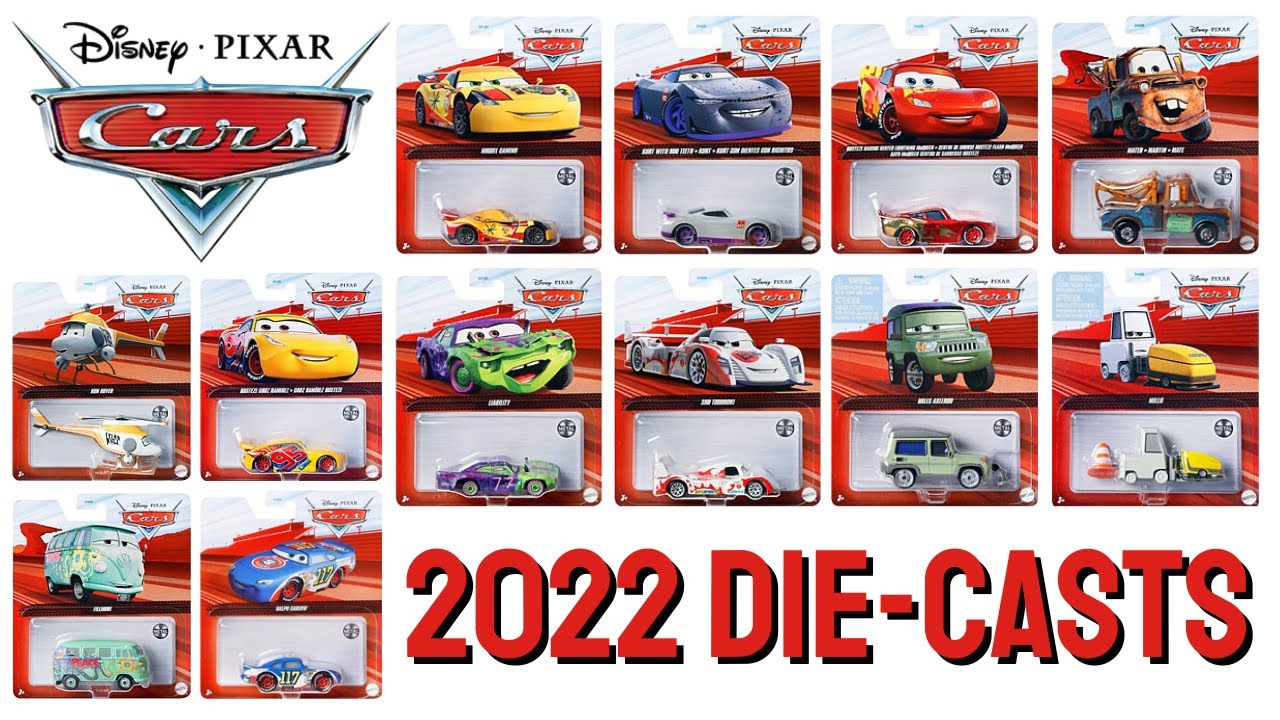 2022 Mattel Pixar Cars Die-casts Have Been Revealed!! - YouTube