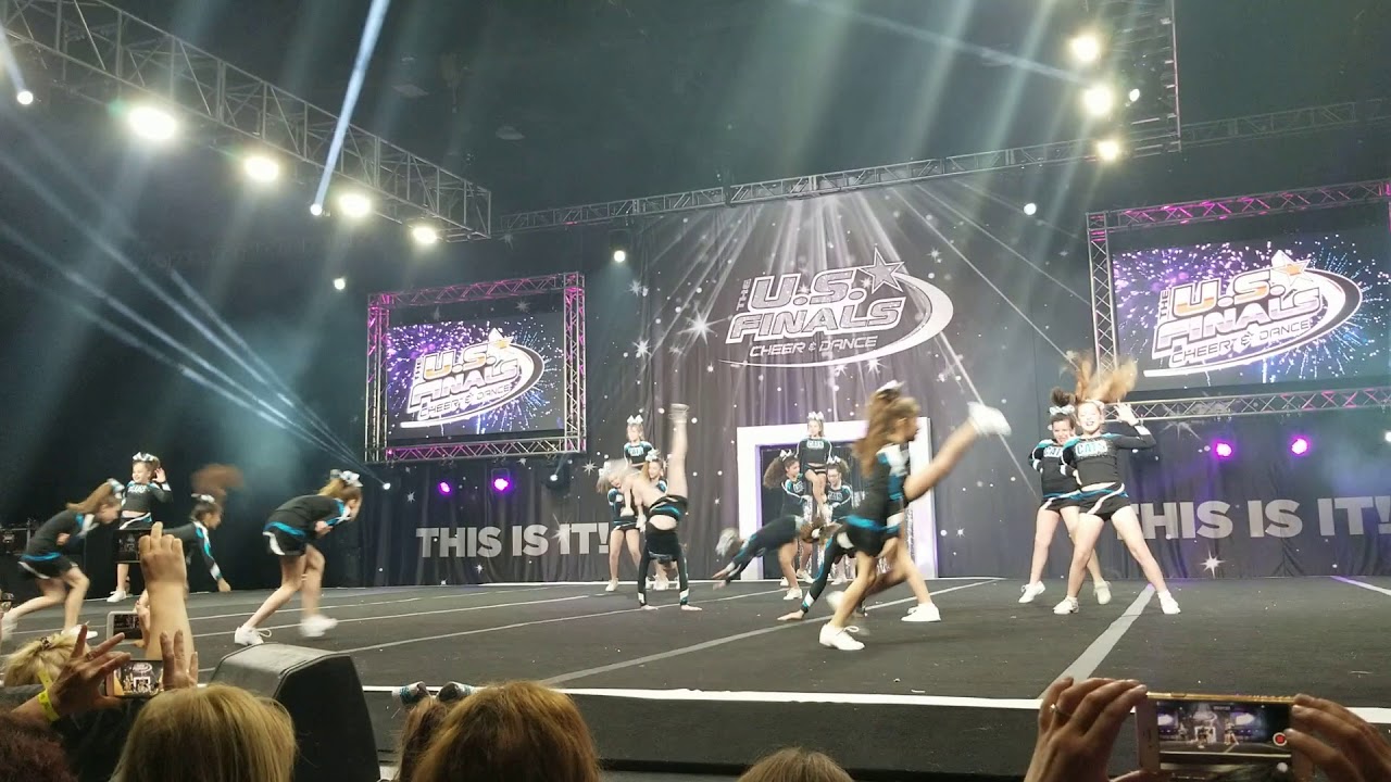 KC Cats Pumas Cheerleading - U.S Finals May 5th 2018 - YouTube