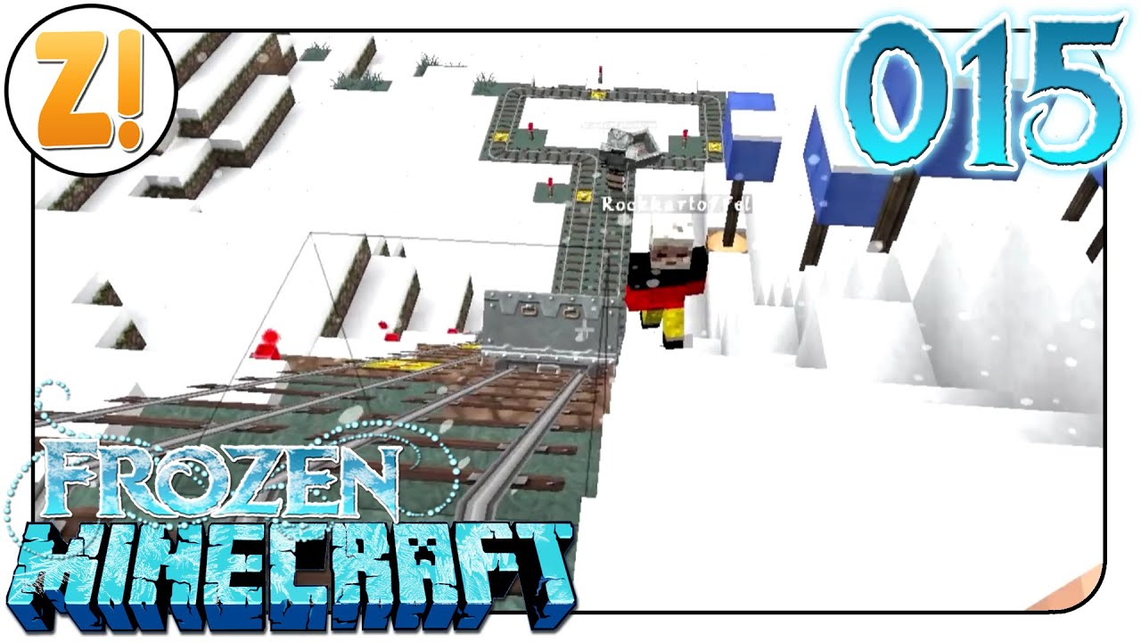 Minecraft - Frozen [v1.10]: Yeah ein Lift! #15 | Let's Play Together ...