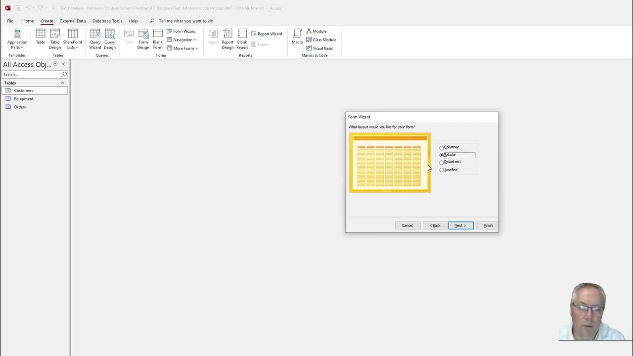 Creating a Data Entry Form - YouTube