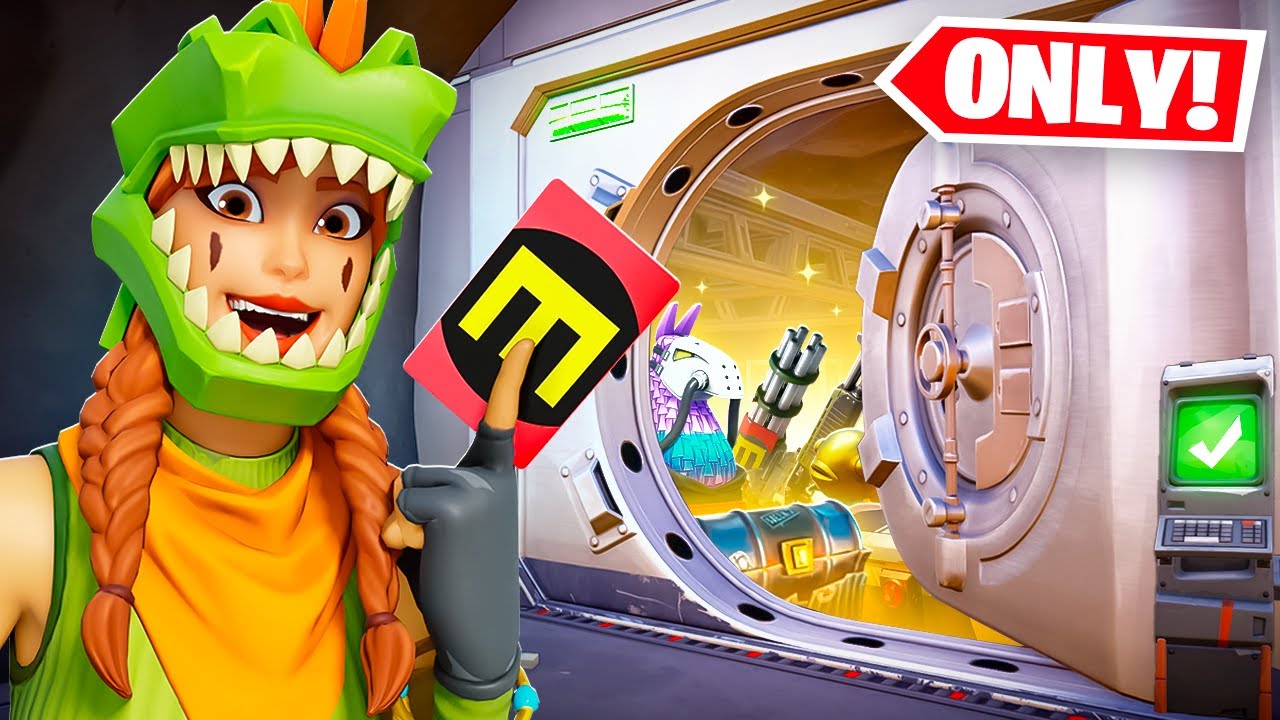 The VAULT LOOT *ONLY* Challenge in Chapter 2! - YouTube