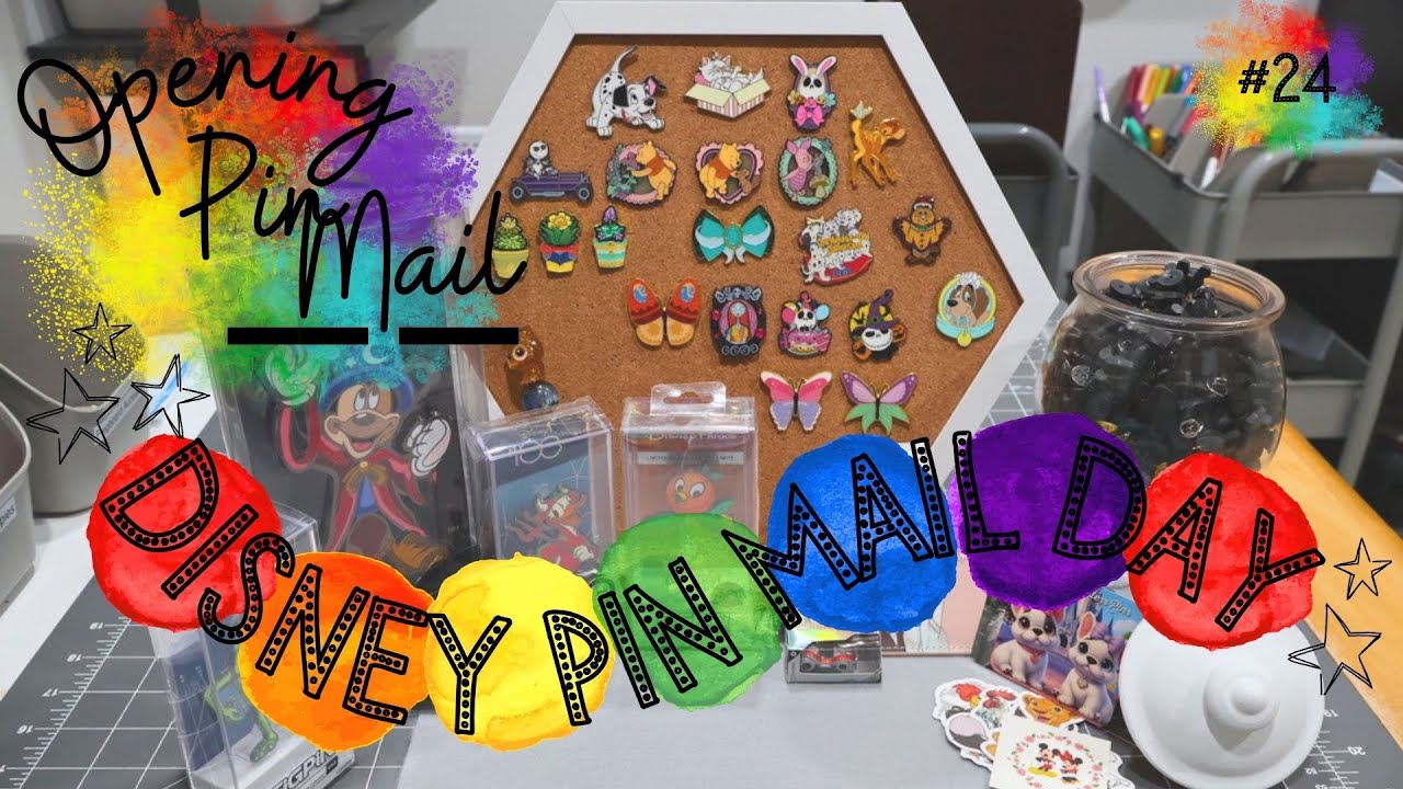 UNBOXING || Disney Pins & FigPins || Pin Mail || Disney Pin Mail Day ...