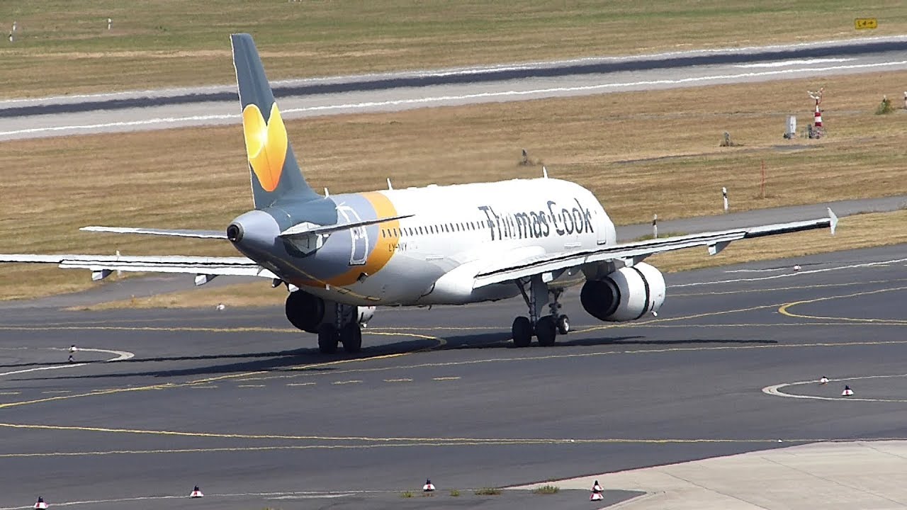 Condor A320 is taxiing with Reverse Thrust! I Condor A320 taxi and ...