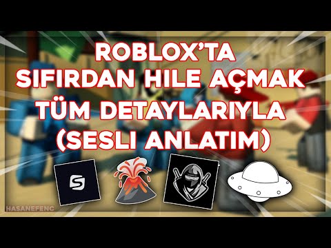 2025 GÜNCEL! Roblox'ta Sıfırdan Hile Nasıl Açılır? (Sesli & Detaylı Anlatım)