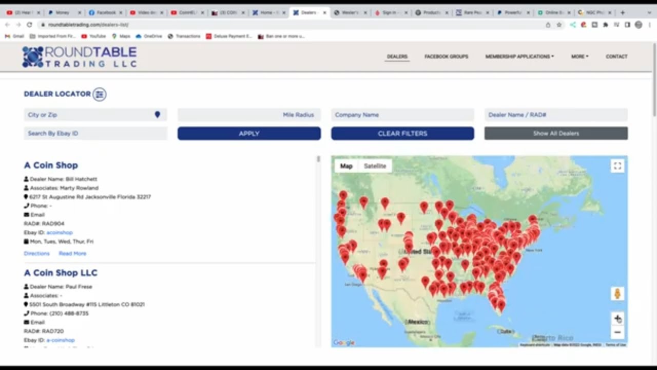 How To Find Coin Dealers Honest Coin Dealers - YouTube