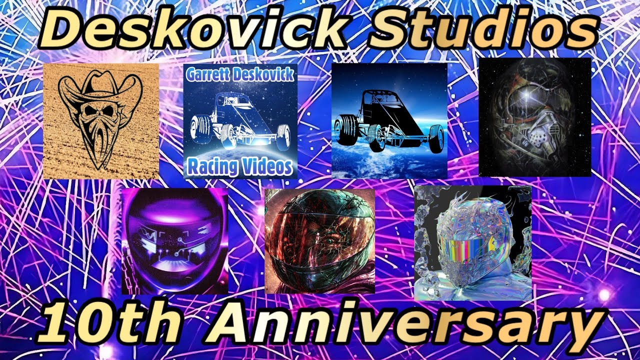Deskovick Studios Racing Videos 10th Anniversary (2015-2025) - YouTube