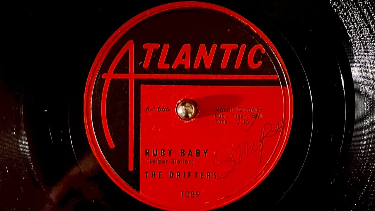The Drifters Ruby Baby 1956 Doo wop classic oldies 78rpm - YouTube