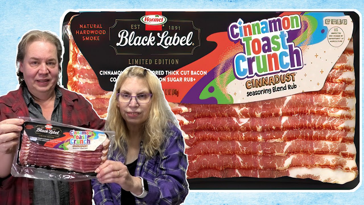 Cinnamon Toast Crunch BACON: Breakfast Game Changer? - YouTube