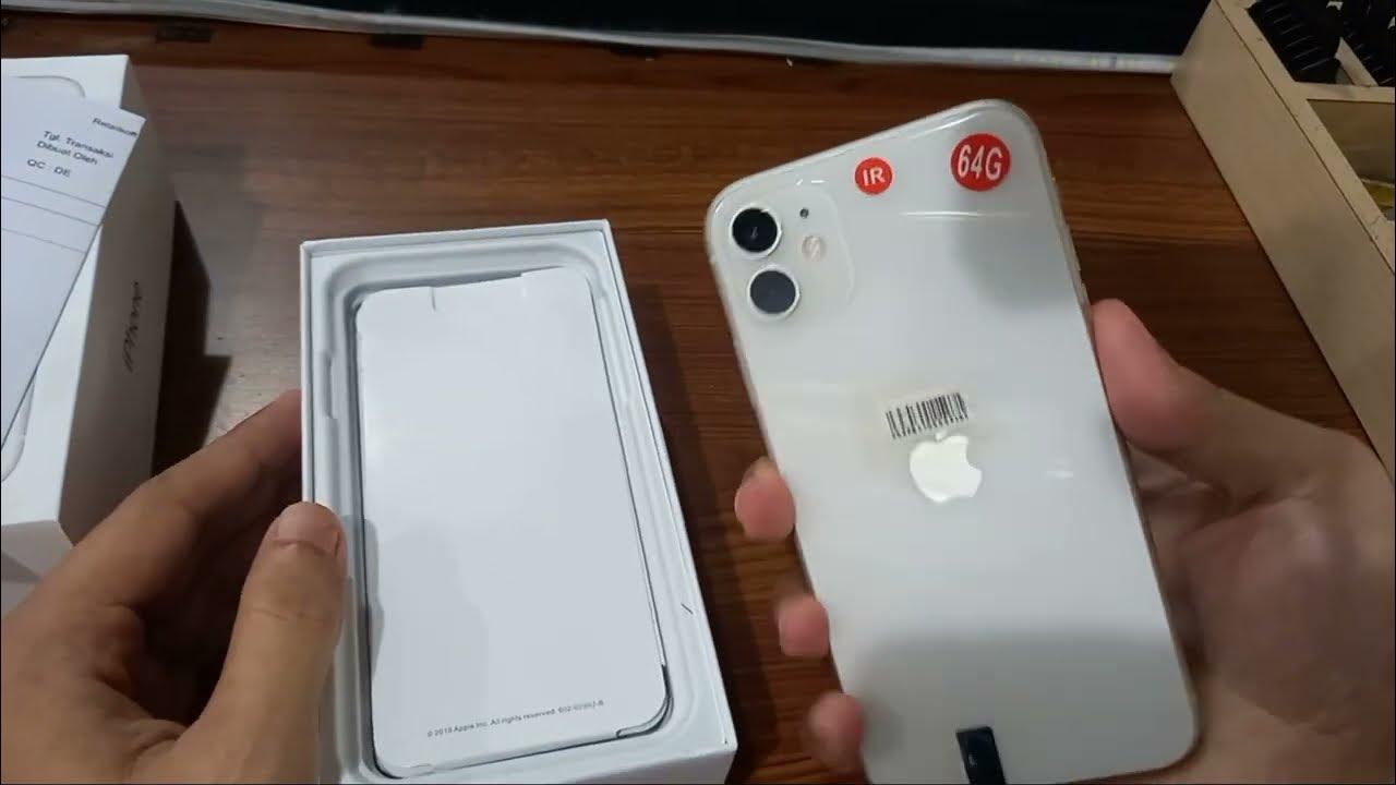 CACAT IPHONE 11 BSTORE BELI LEWAT SHOPEE - UNBOXING IPHONE 11 2022 - YouTube