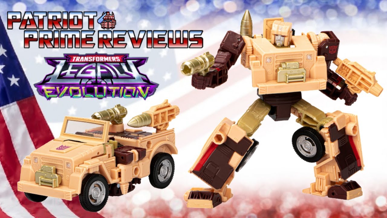 Patriot Prime Reviews Transformers Legacy Evolution Detritus - YouTube