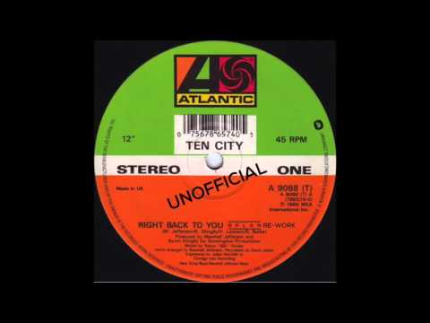 Ten City - Right Back To You (BPlan Re-Work) - YouTube