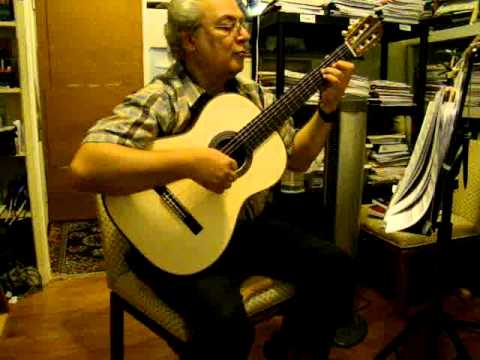 Jeffrey Medlin Hauser Model Classical Guitar - YouTube