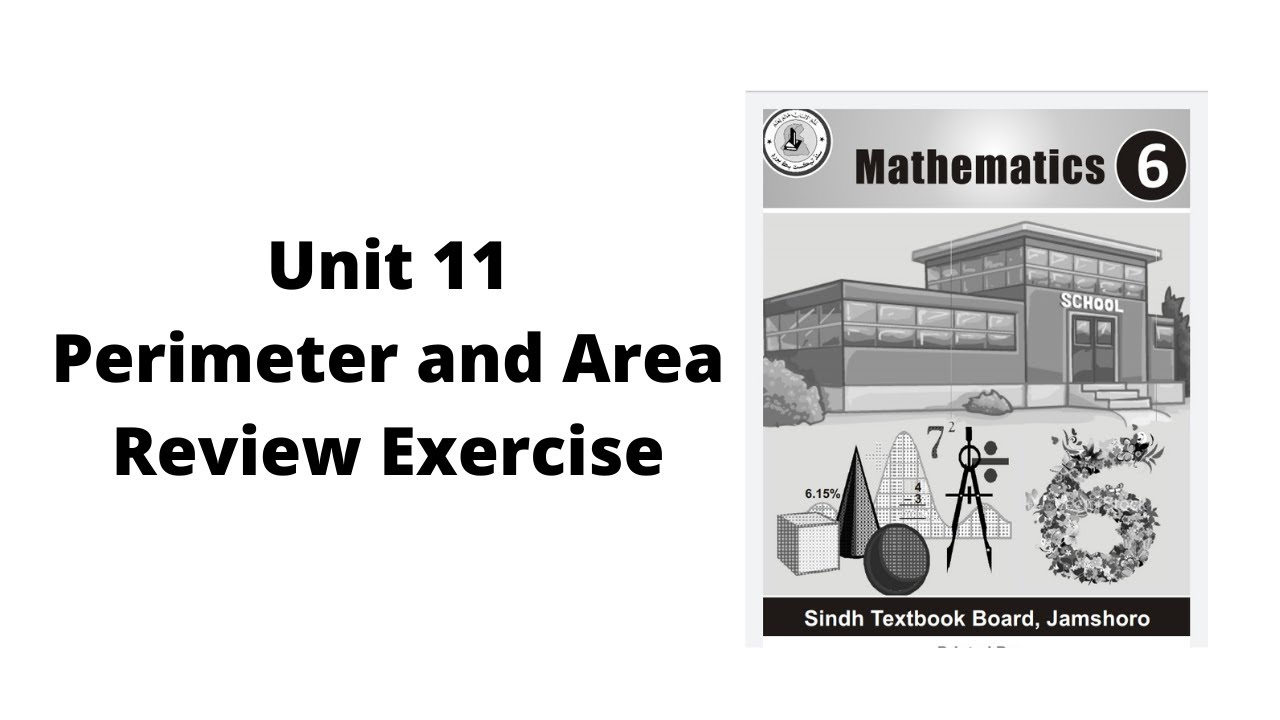 Unit 11 perimeter and area Review Exercise - YouTube