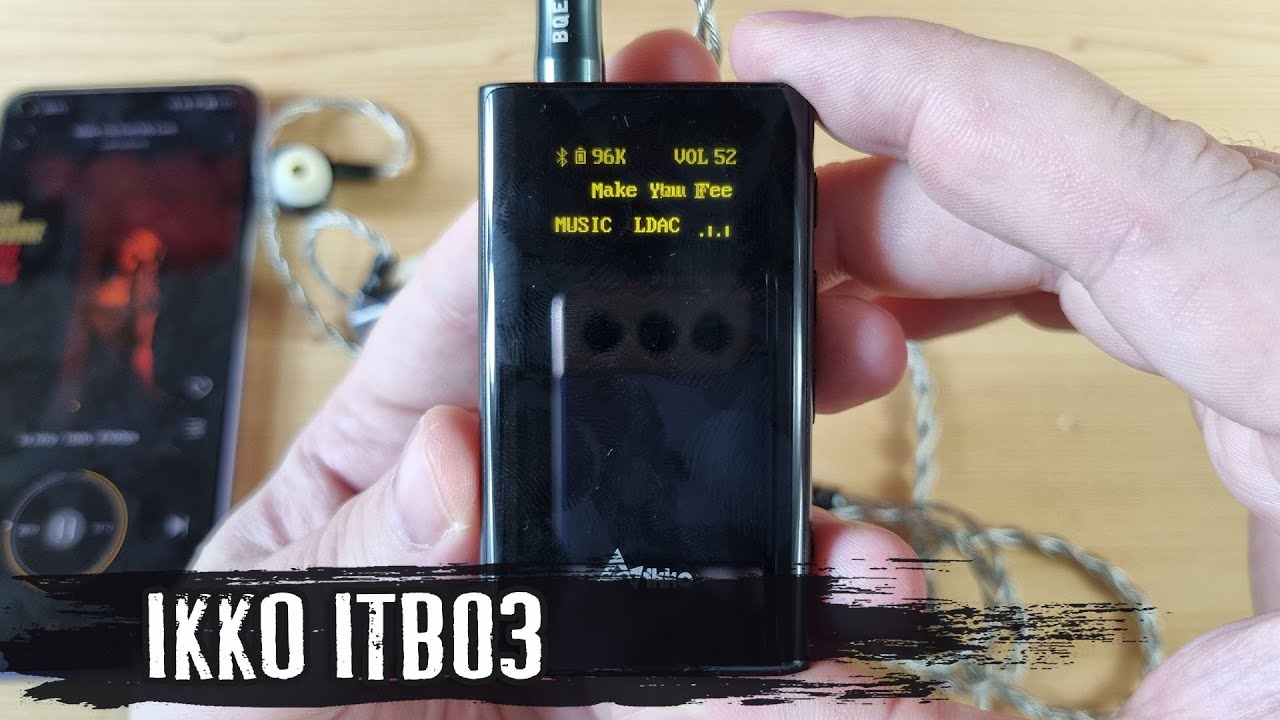 Обзор Ikko ITB03 Heimdallr: изумительный по звучанию беспроводной ЦАП - YouTube