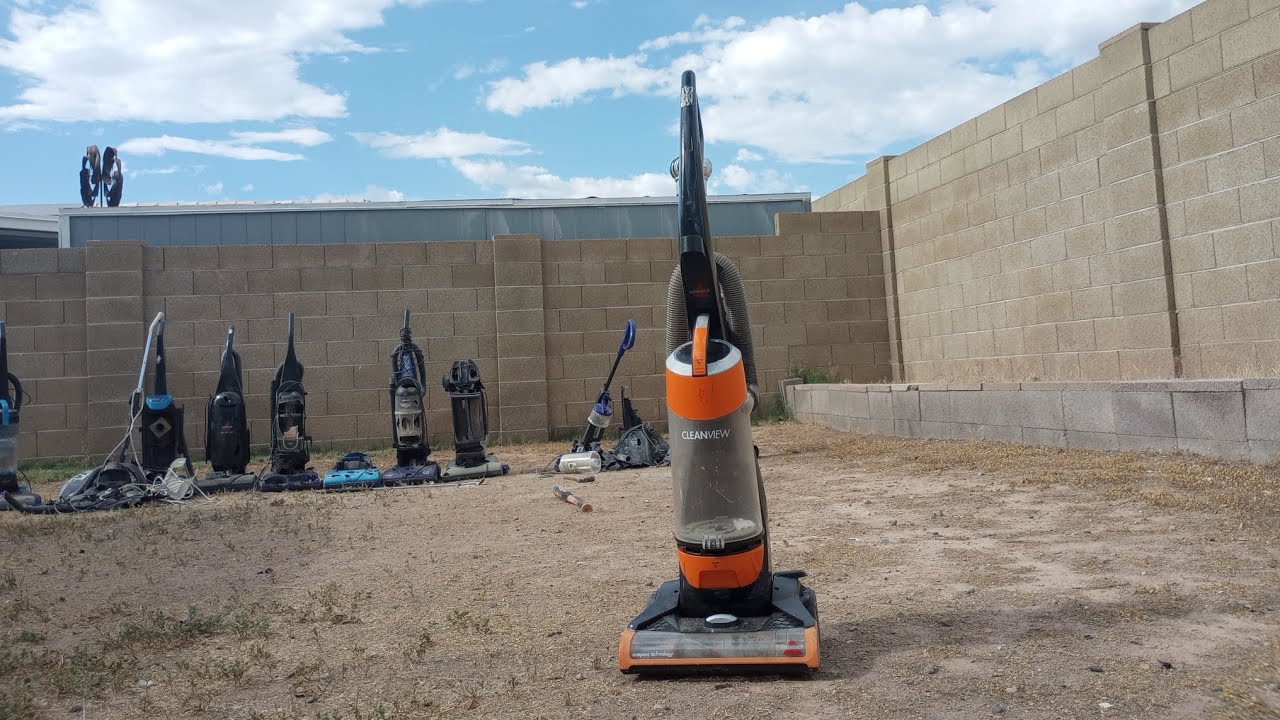 Bissell PowerForce cleanview vacuum destruction - YouTube