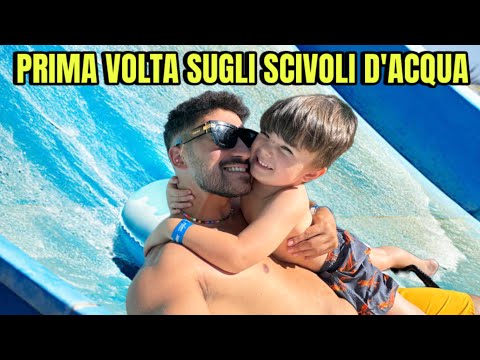 PRIMA VOLTA SUGLI SCIVOLI D'ACQUA ❤️  *Parco Acquatico Aquafan*