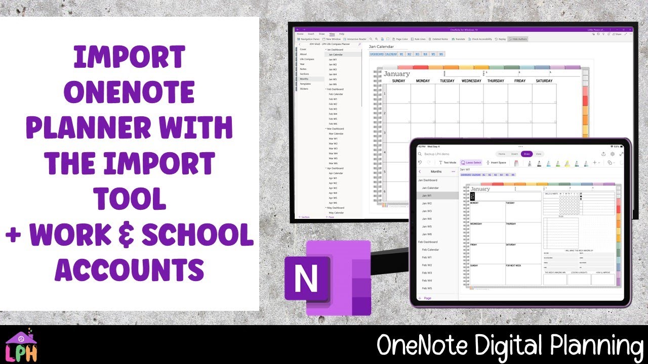 How To Import OneNote Digital Planner Syncing And OneNote Planning How To Import OneNote Digital Planner Syncing And OneNote Planning