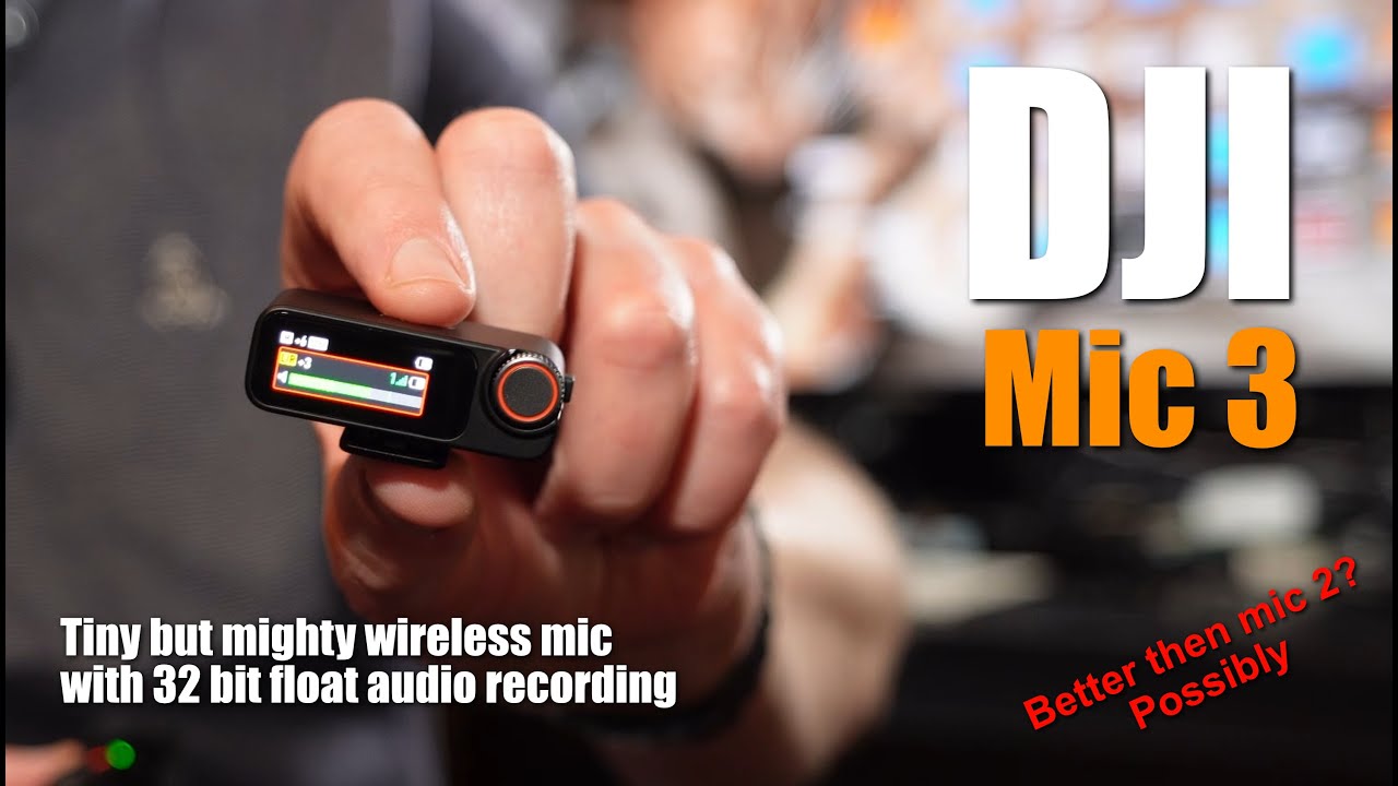 DJI Mic 3 Review - Its better than the Mic 2 in some ways. - YouTube