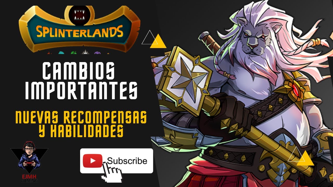 Analizamos los Nuevos Cambios de Recompensas en Splinterlands - YouTube
