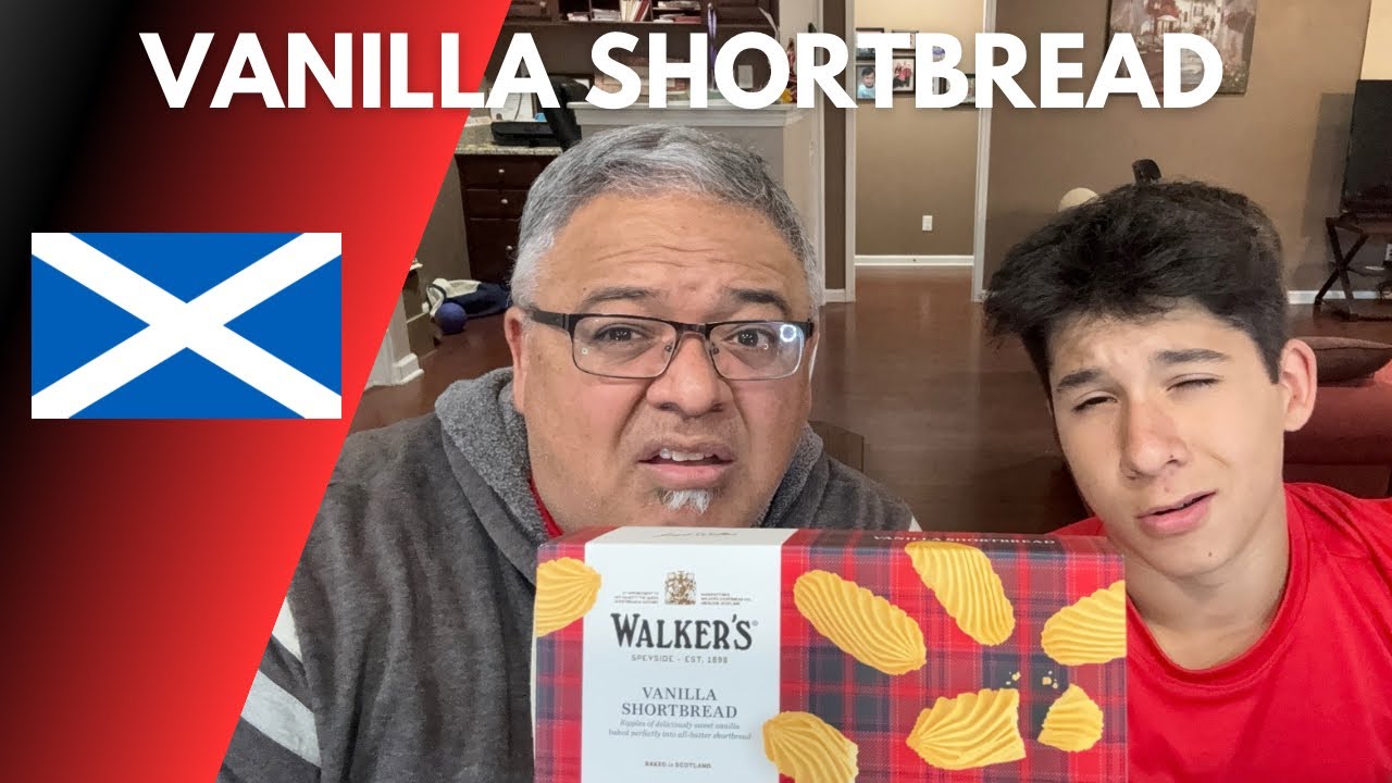 Americans Try Scottish Shortbread | 🏴󠁧󠁢󠁳󠁣󠁴󠁿 Walker’s Vanilla Shortbread ...